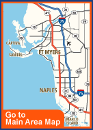 Map of Florida Sanibel Island - Sanibel and Captiva Island Map