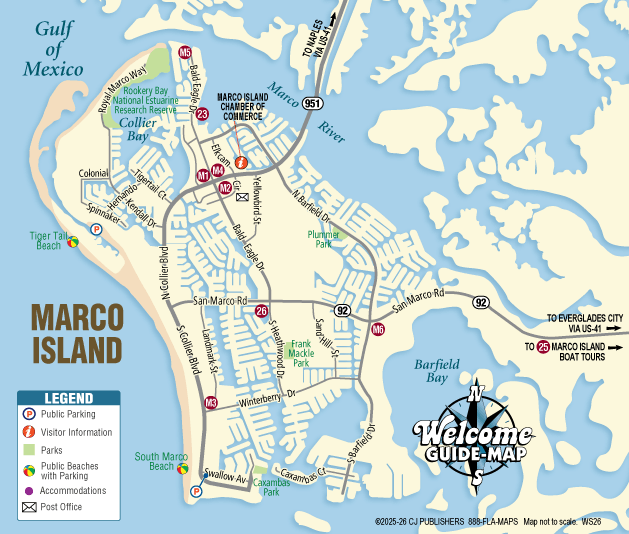Marco Island Map - Interactive Map of Marco Island Florida
